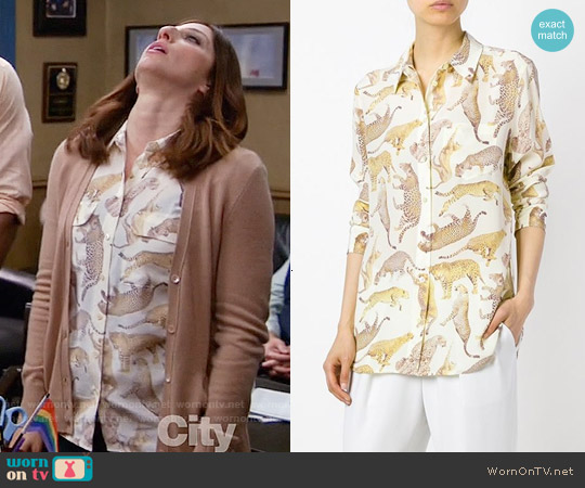 WornOnTV: Gina’s leopard print shirt on Brooklyn Nine-Nine | Chelsea ...