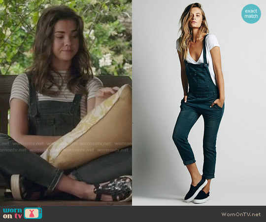 WornOnTV: Callie’s denim overalls and striped tee on The Fosters | Maia ...