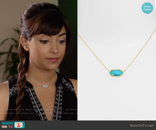 WornOnTV: Cece’s black sleeveless top with embroidered trim on New Girl ...