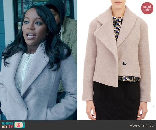 WornOnTV: Michaela’s pink asymmetric jacket on How to Get Away with ...