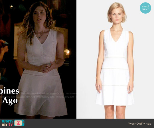 WornOnTV: Valerie’s white v-neck dress on The Vampire Diaries ...