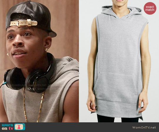 WornOnTV: Hakeem’s grey sleeveless hoodie on Empire | Bryshere Y. Gray ...