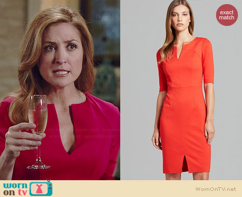 WornOnTV: Maura’s red split neck dress on Rizzoli and Isles | Sasha ...